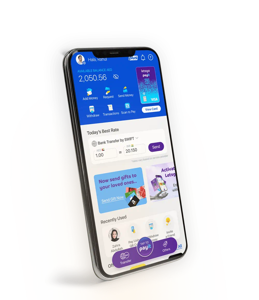 Go Cashless with Payit Digital Wallet | FAB UAE